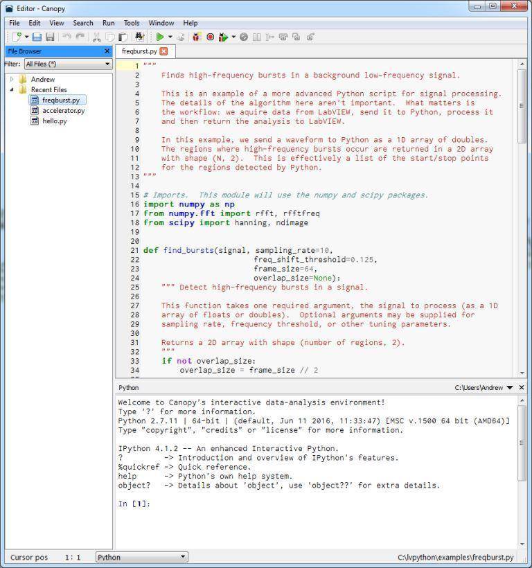 Python Integration Toolkit For Labview Enthought